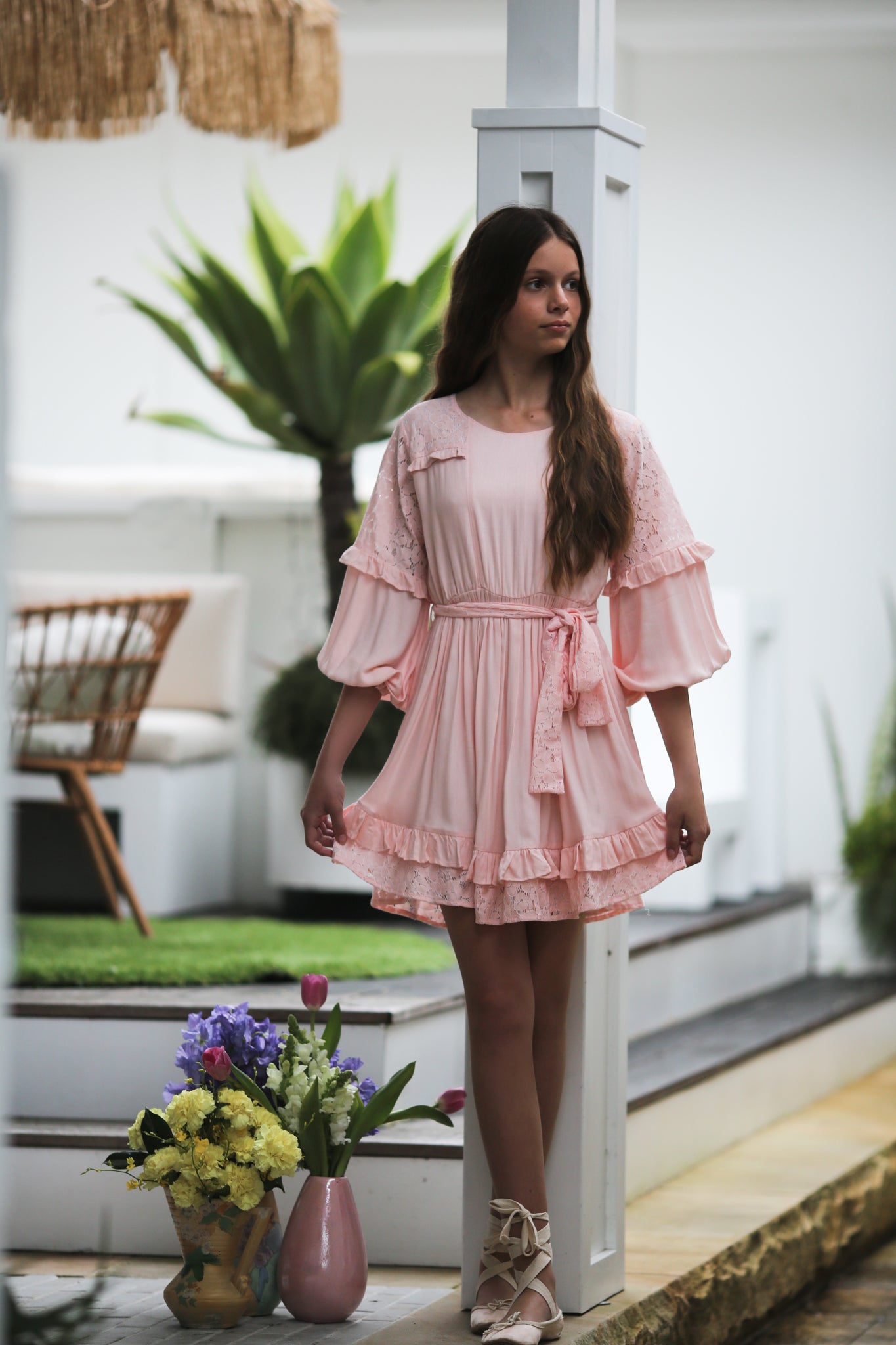 LONG SLEEVE DRESSES - Tea Princess