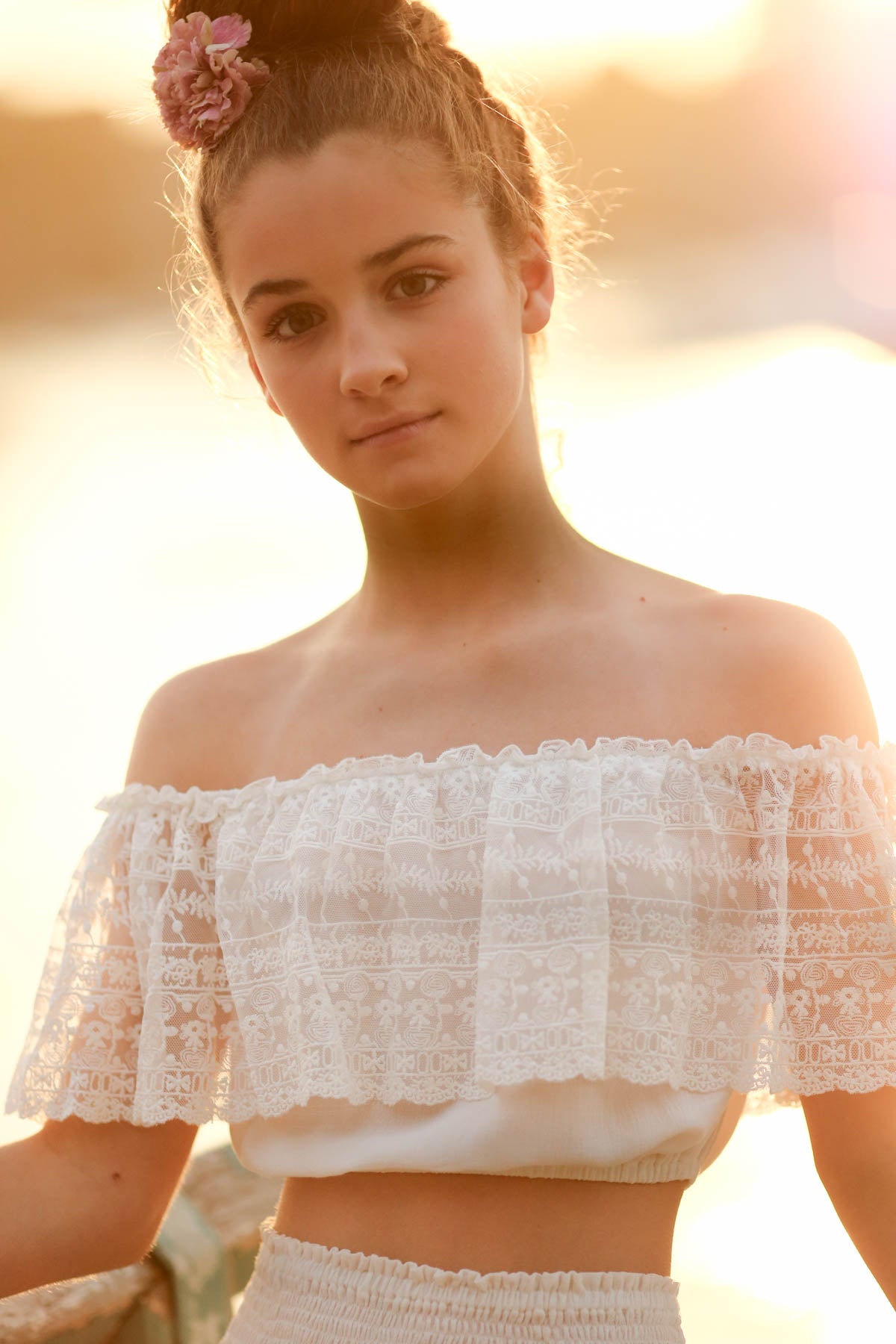 Eve- Ivory Tween Set - Tea Princess